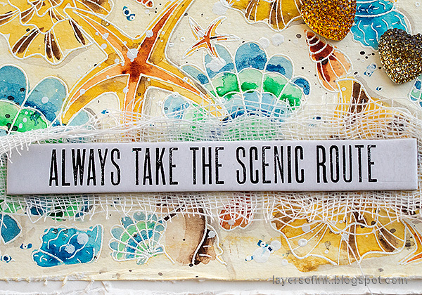 Layers of ink: Watercolor Shells Tutorial