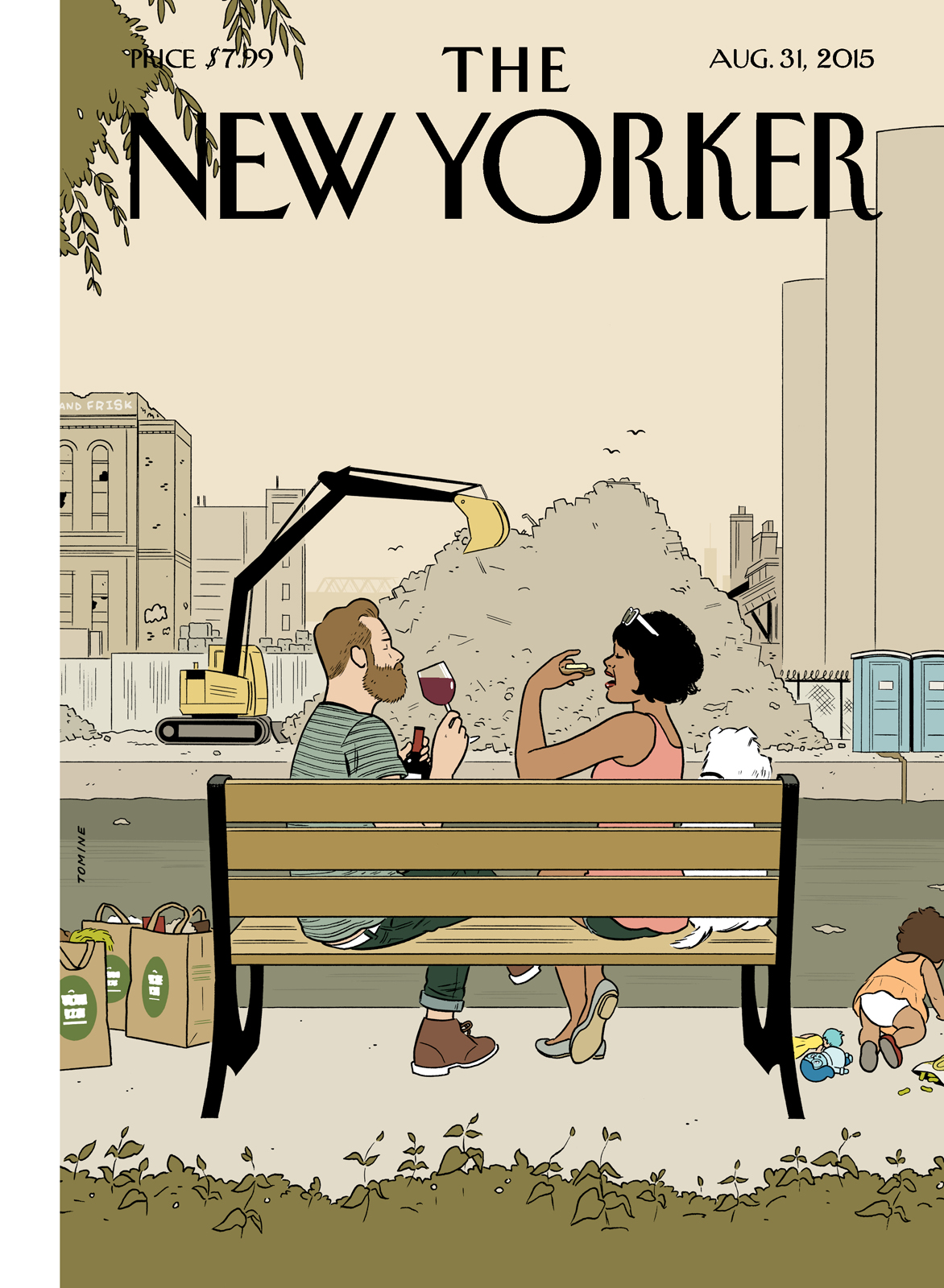 10 Mejores Portadas De Adrian Tomine En The New Yorker Oorales