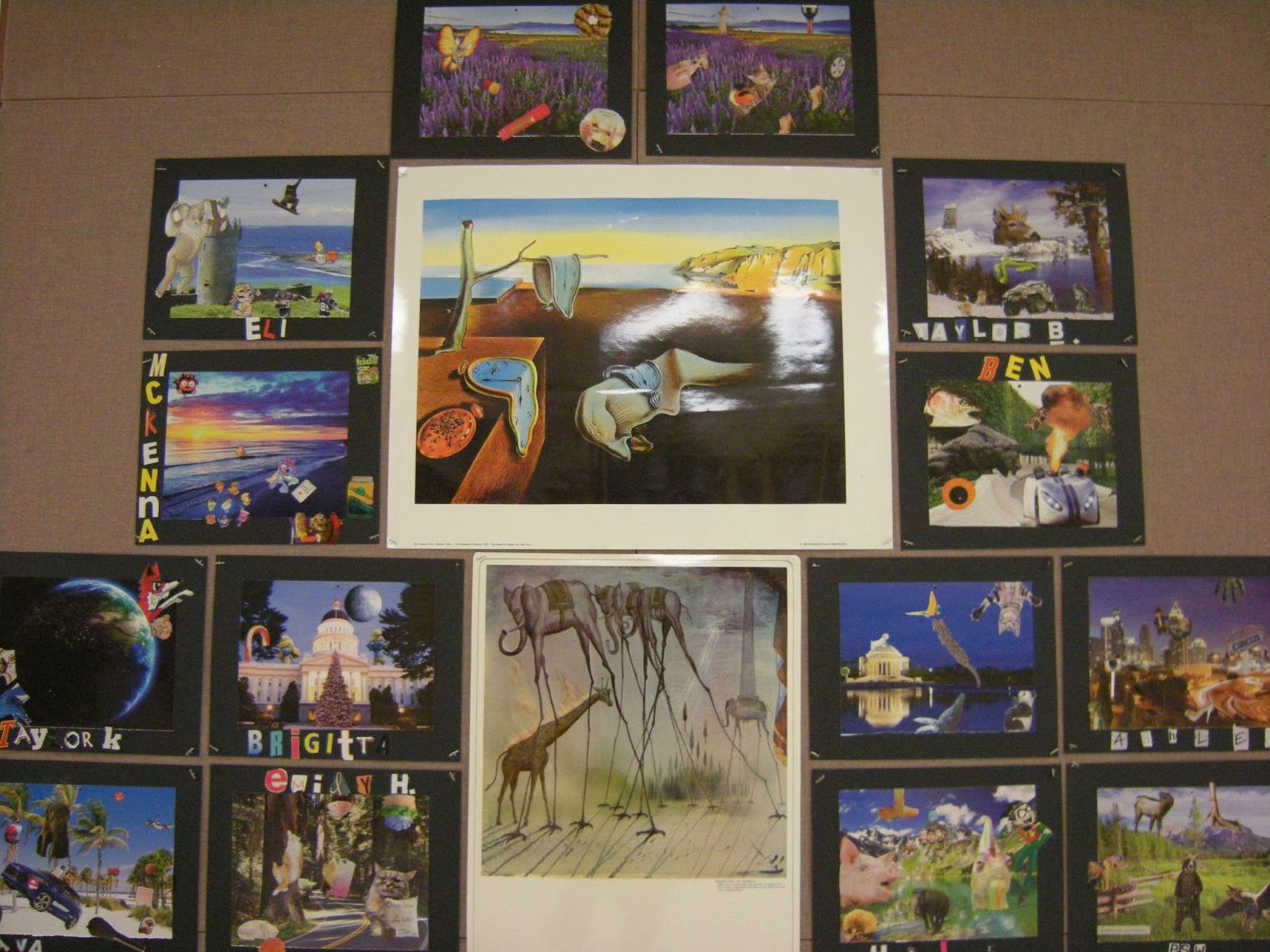 Artolazzi: Salvador Dali inspired Surrealism Collages