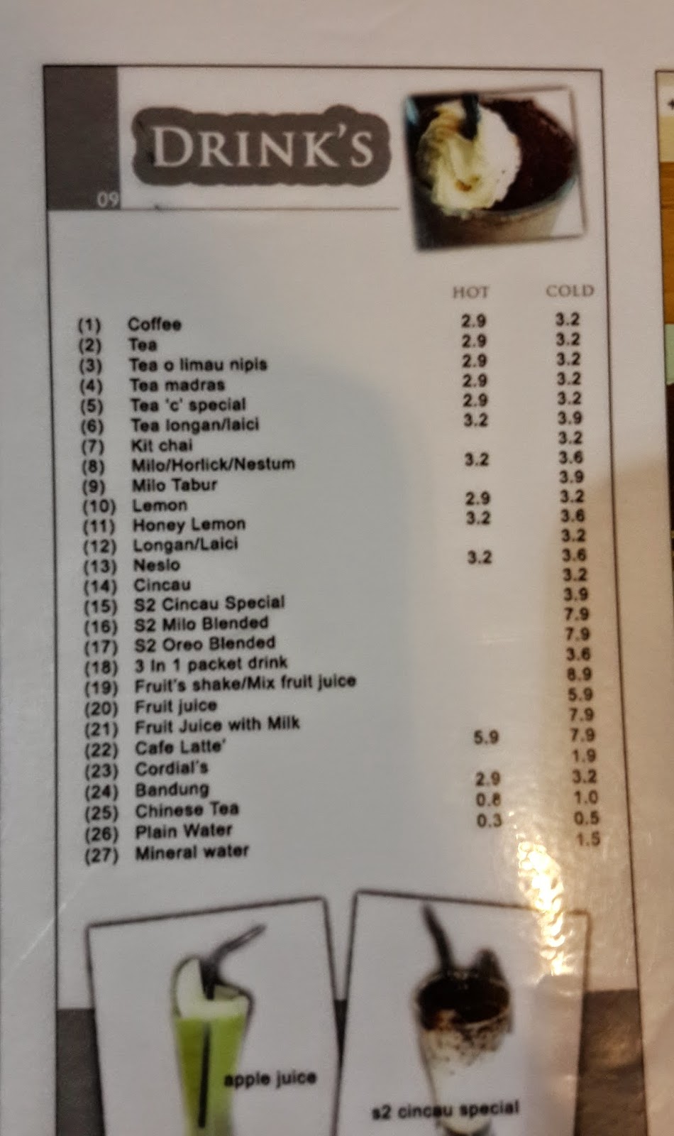 Interesting Corner of Me : Labuan Airport: S2 Café – White Furniture Cafe