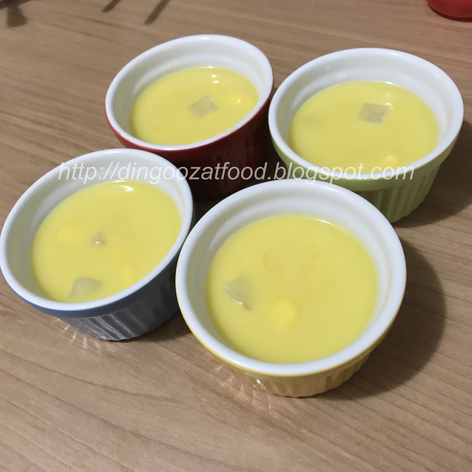 Miki's Food Archives : Nata De Coco Mango Pudding 椰果芒果布丁