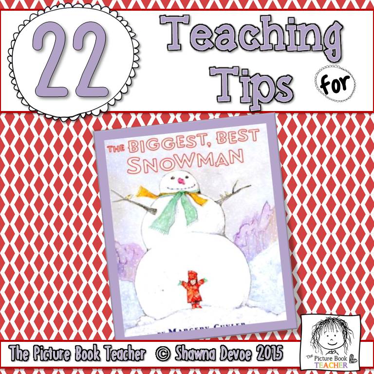 The Biggest, Best Snowman by Margery Cuyler - Teaching Ideas | The ...