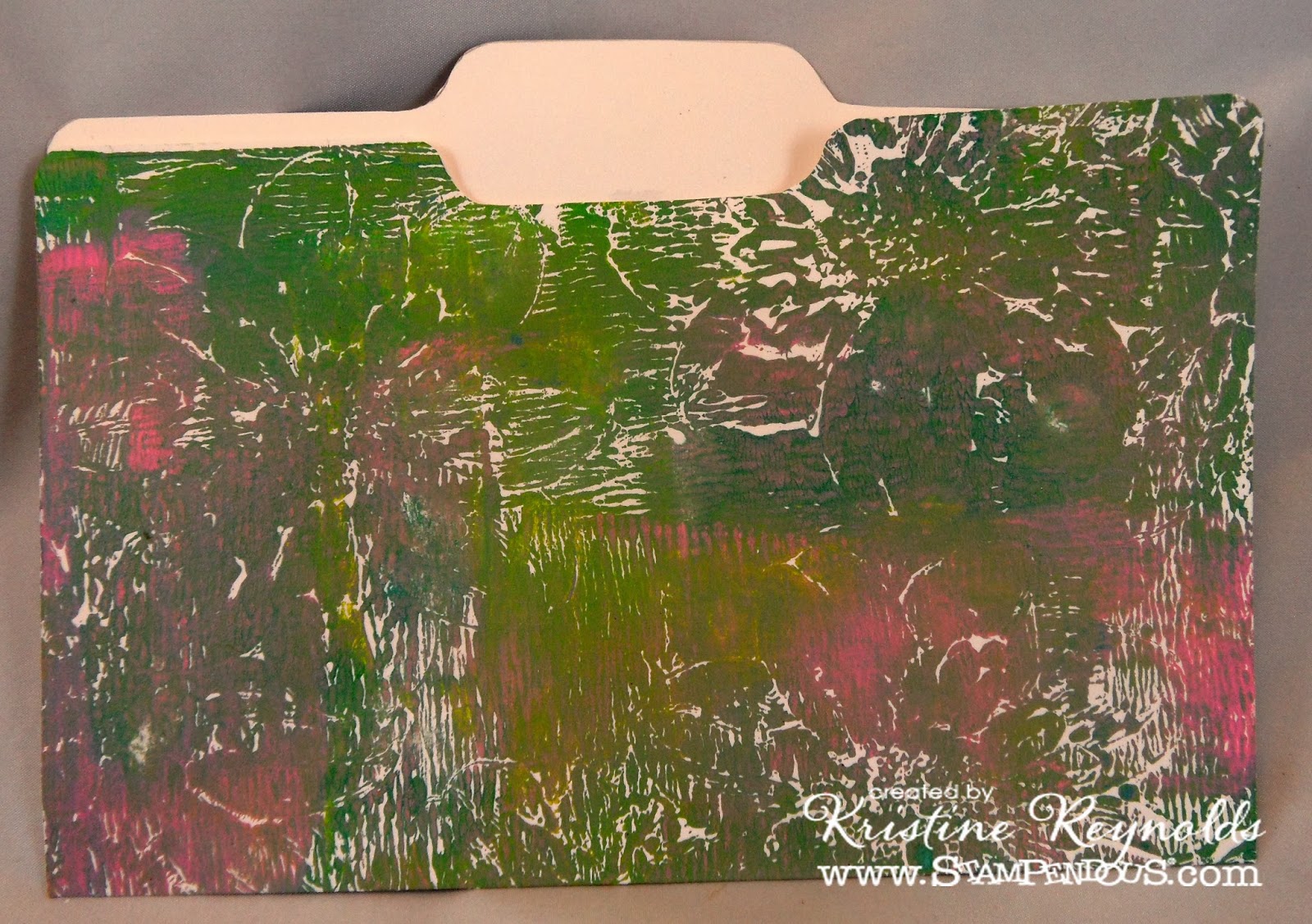 Stamping & Scrapping in California: Painting with Stampendous