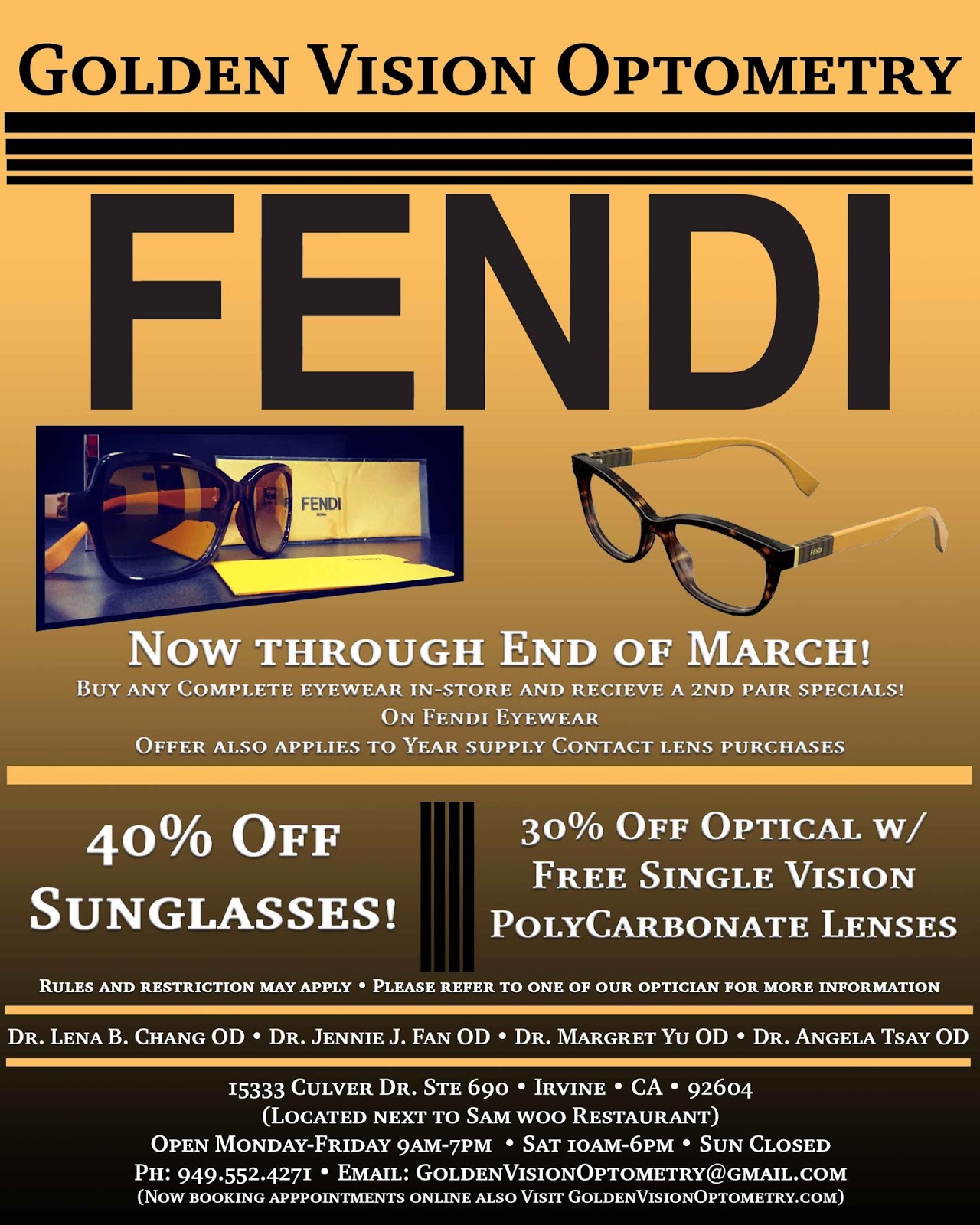 Golden Vision Optometry: Deals