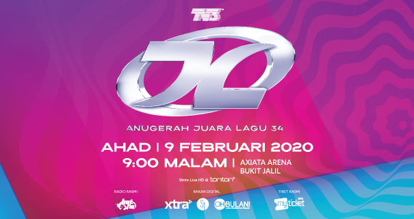 12 Poster Finalis AJL 34 Stylo Habis Dengan Warna Pop