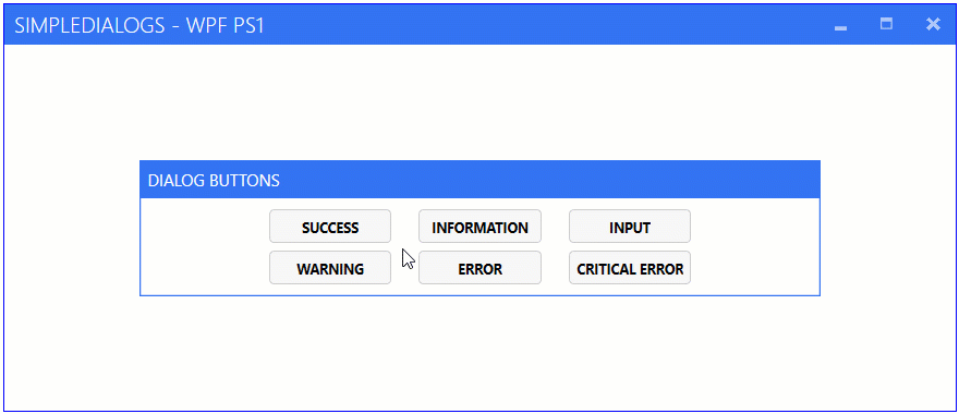 Modern Dialog With Powershell And Wpf Syst And Deploy