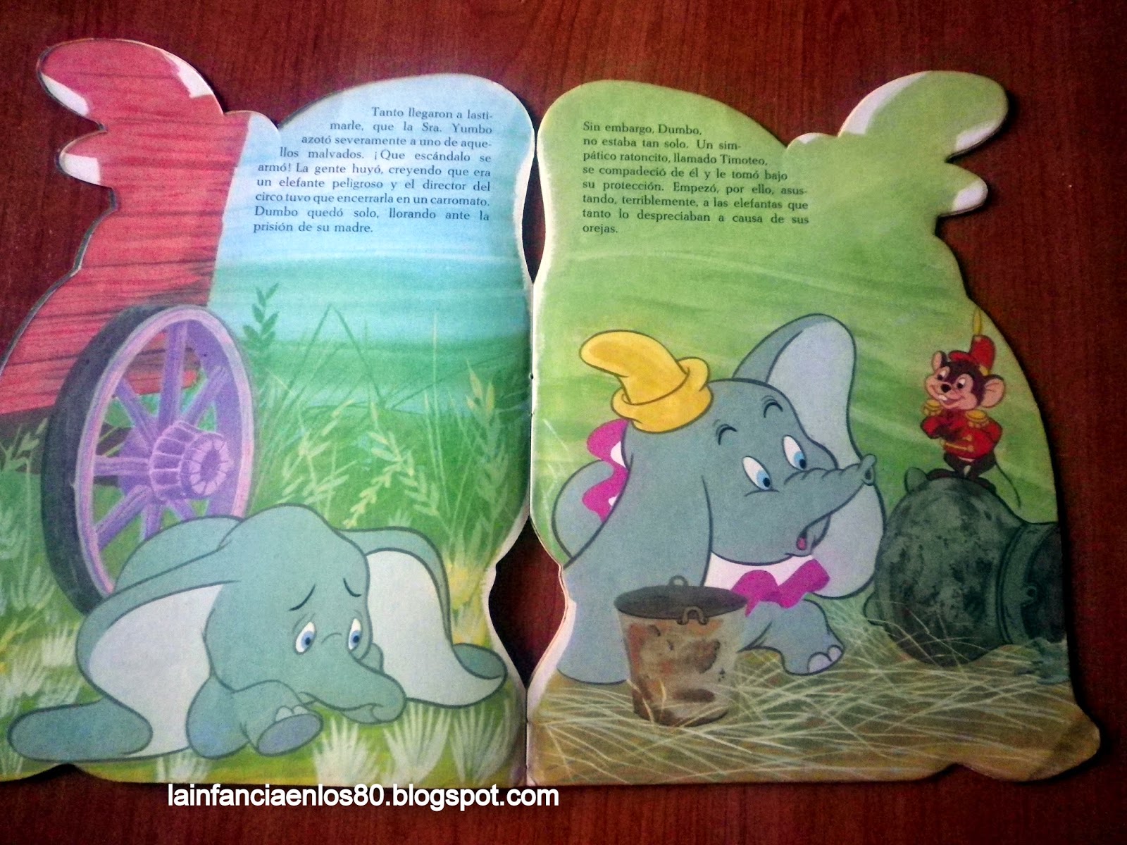 Cuento de Dumbo, de Walt Disney