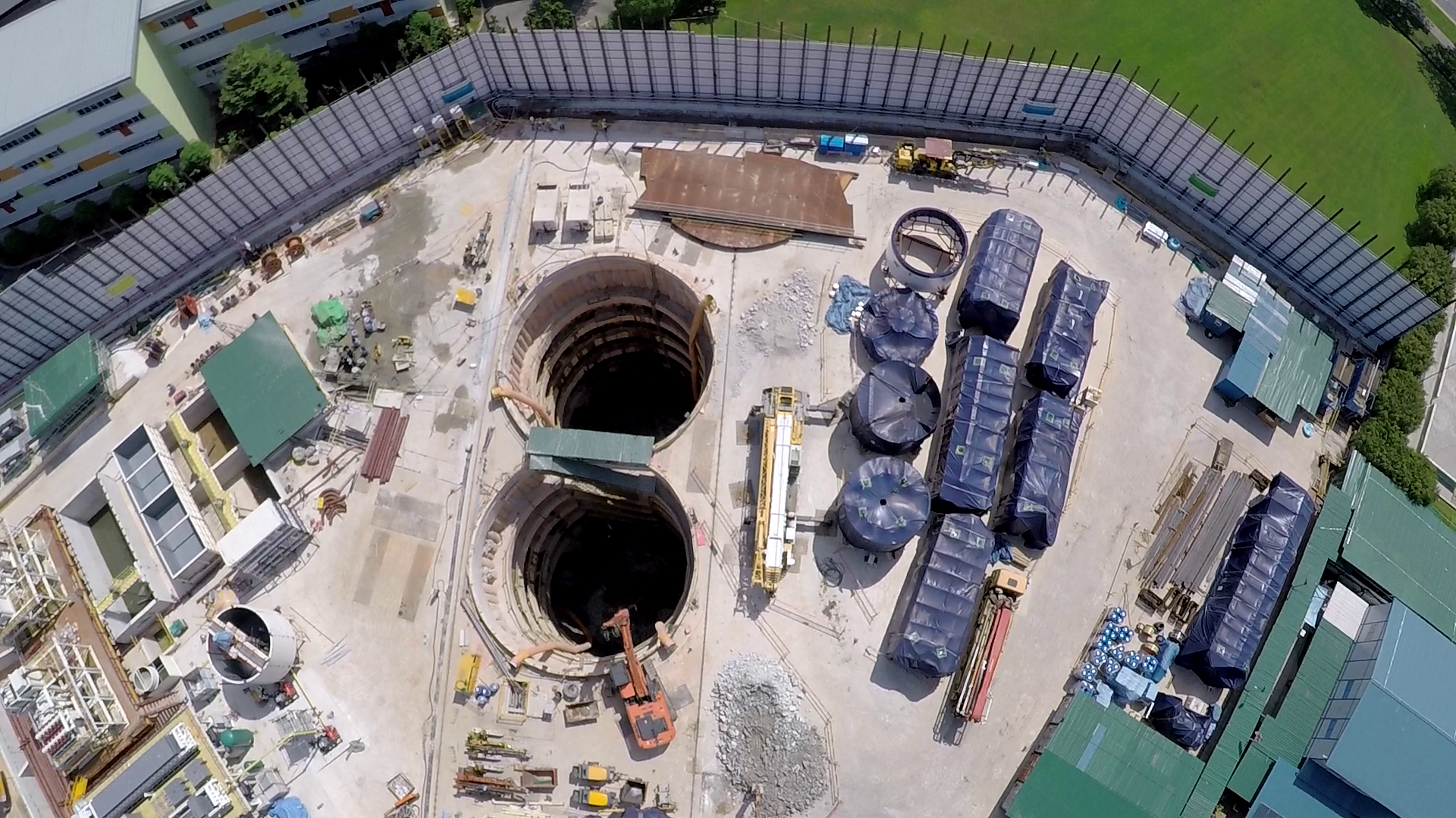 Thomson Line Construction: T206 Excavation