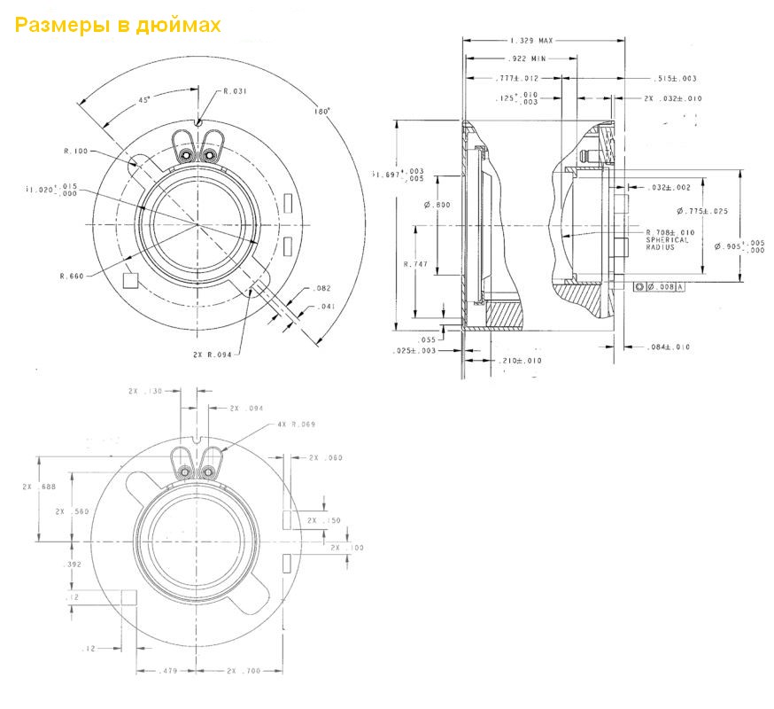 ITT Exelis: Усилитель изображения 3-его поколения, 18-мм MX-10130 ...
