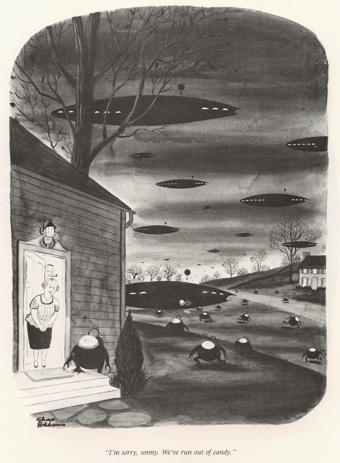 Straight From The Fridge Man: Charles Addams