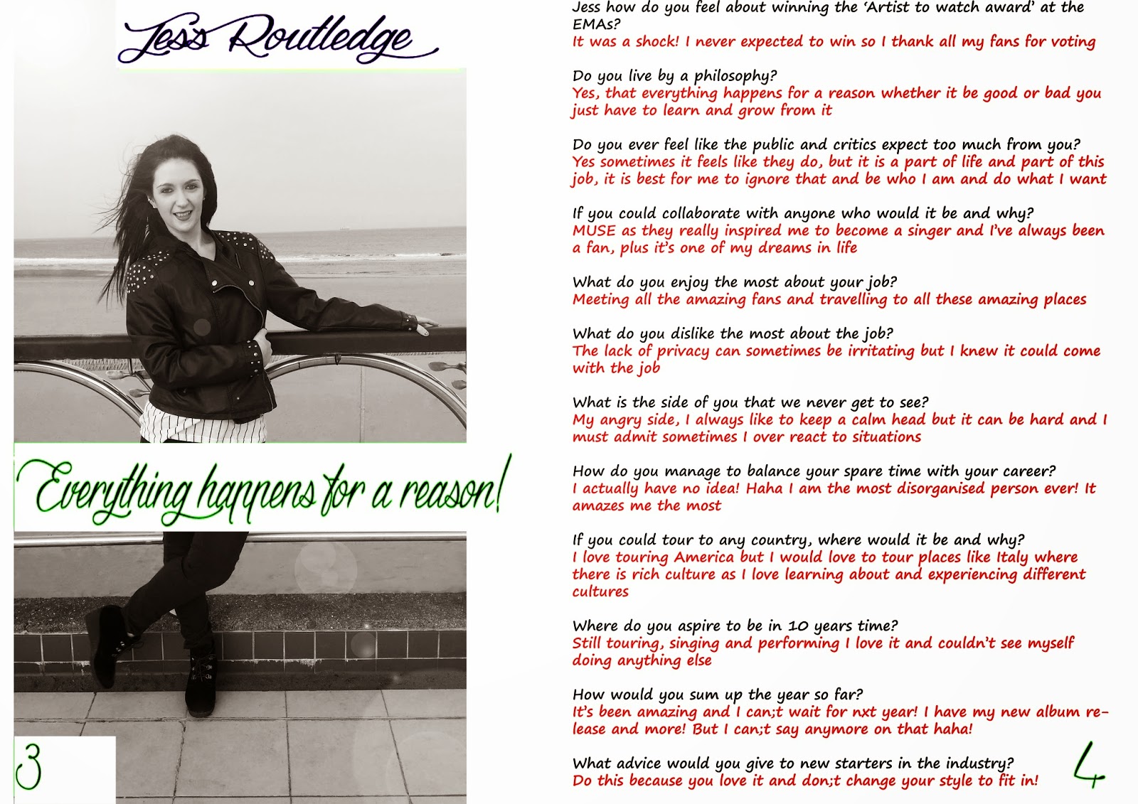 As media foundation portfolio : Double Page Spread and explanation