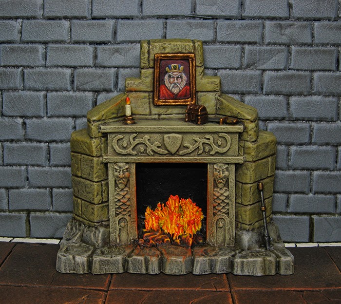 SOMETHING IN THE DUNGEON: Heroquest Fireplace
