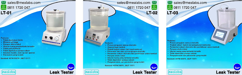 Lt Series Leak Tester Mealabs Kemasan Indonesia