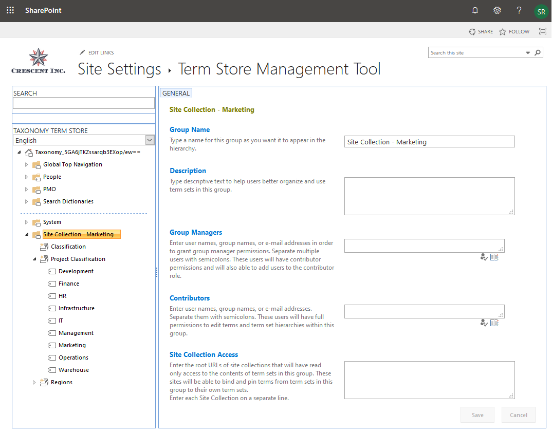 Sharepoint Online Export Import Site Collection Term Groups Using Powershell Sharepoint Diary