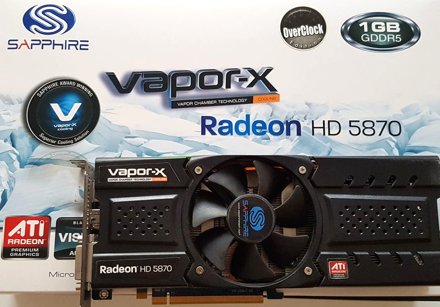 RetroUnboxing: placa de vídeo AMD Radeon HD 5870 (Sapphire Vapor-X)