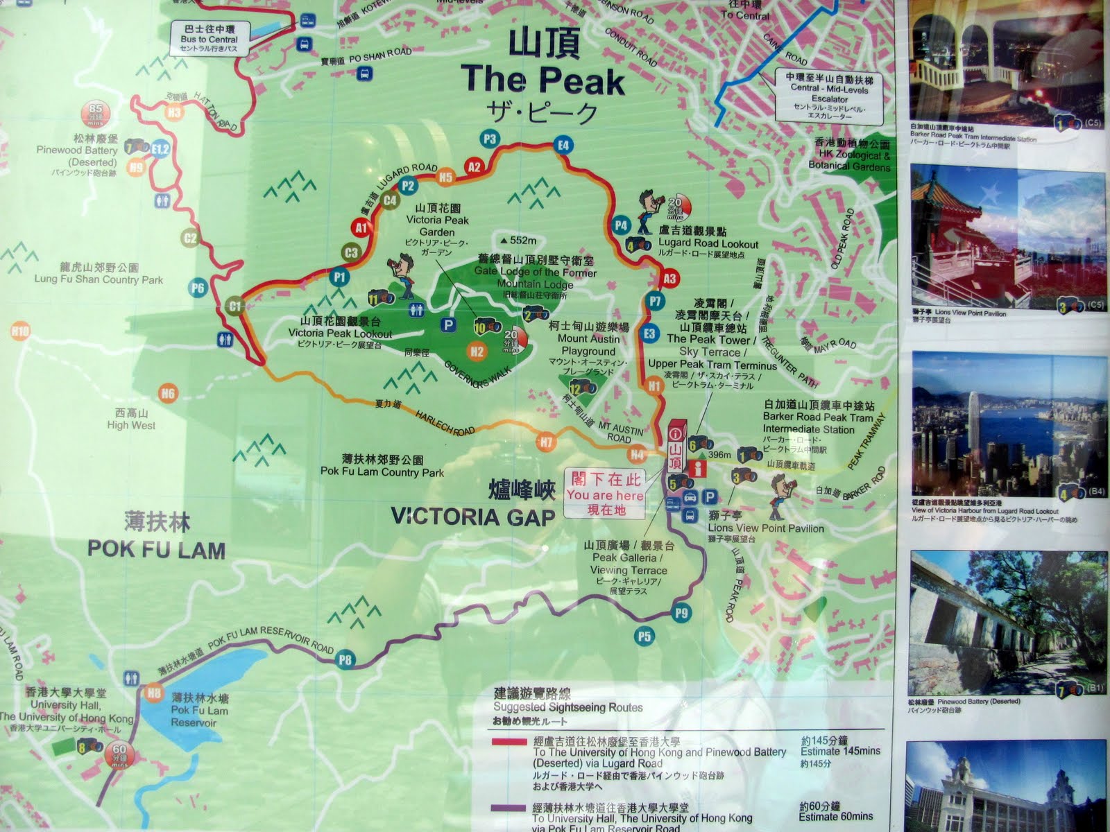 Around the world: 5. Hong Kong - Victoria Peak