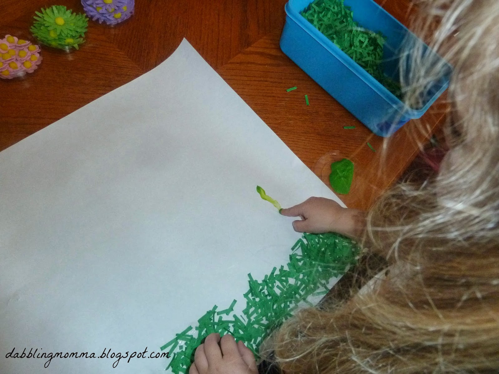 Dabblingmomma: 3D Spring Art