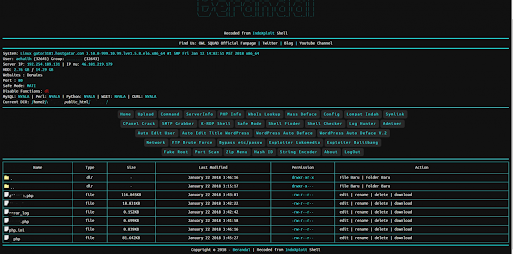 IT Security Researcher: How Hackers Be Victim: Backdoor in PHP web shells