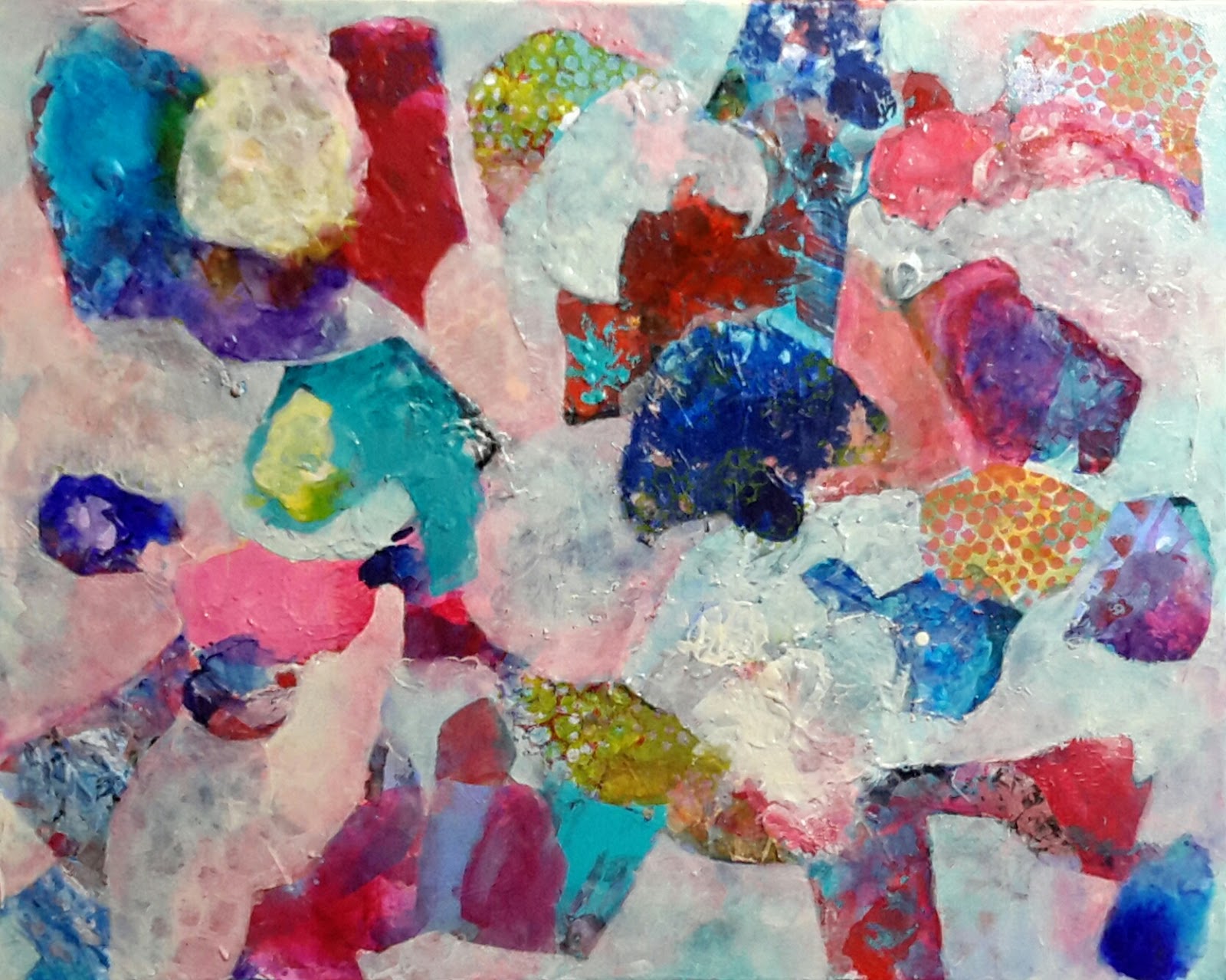 Staying Young at Art: Abstract collage