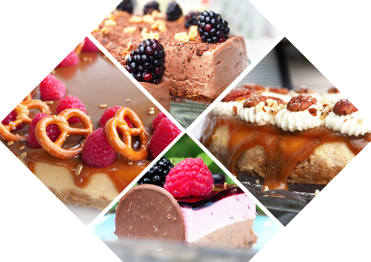 Isänpäivän juustokakut x 10 | Kaakao kermavaahdolla