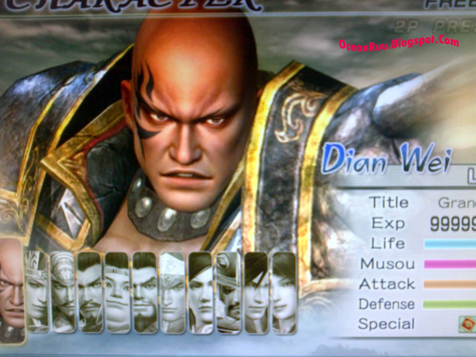 Fujiwara Mitsuki: Dynasty Warriors 6 - Wei Kingdom Character