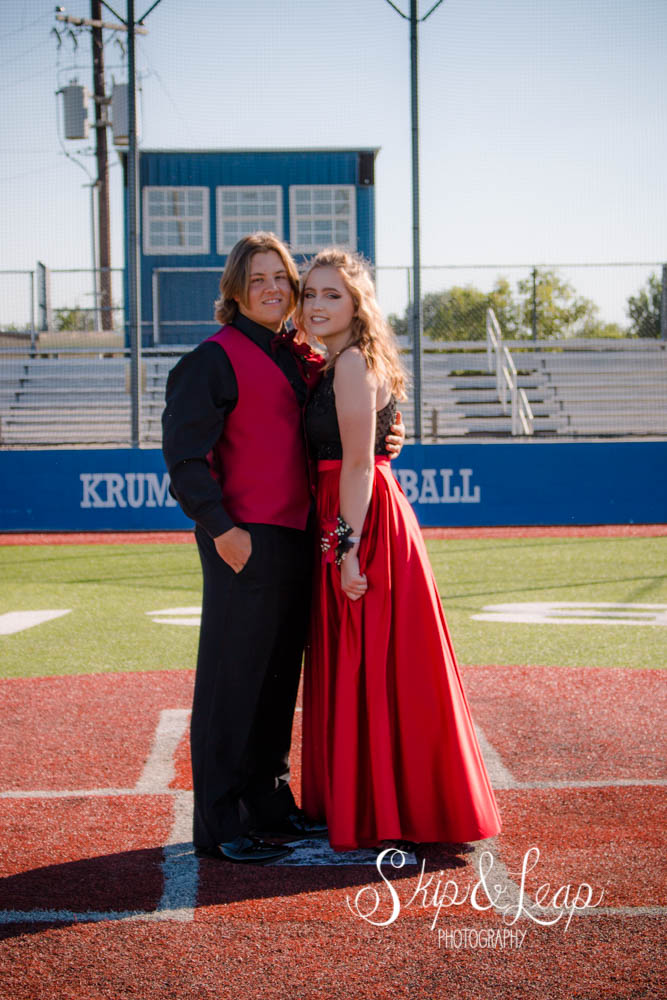 Step Skip Leap: Prom Baseball Session