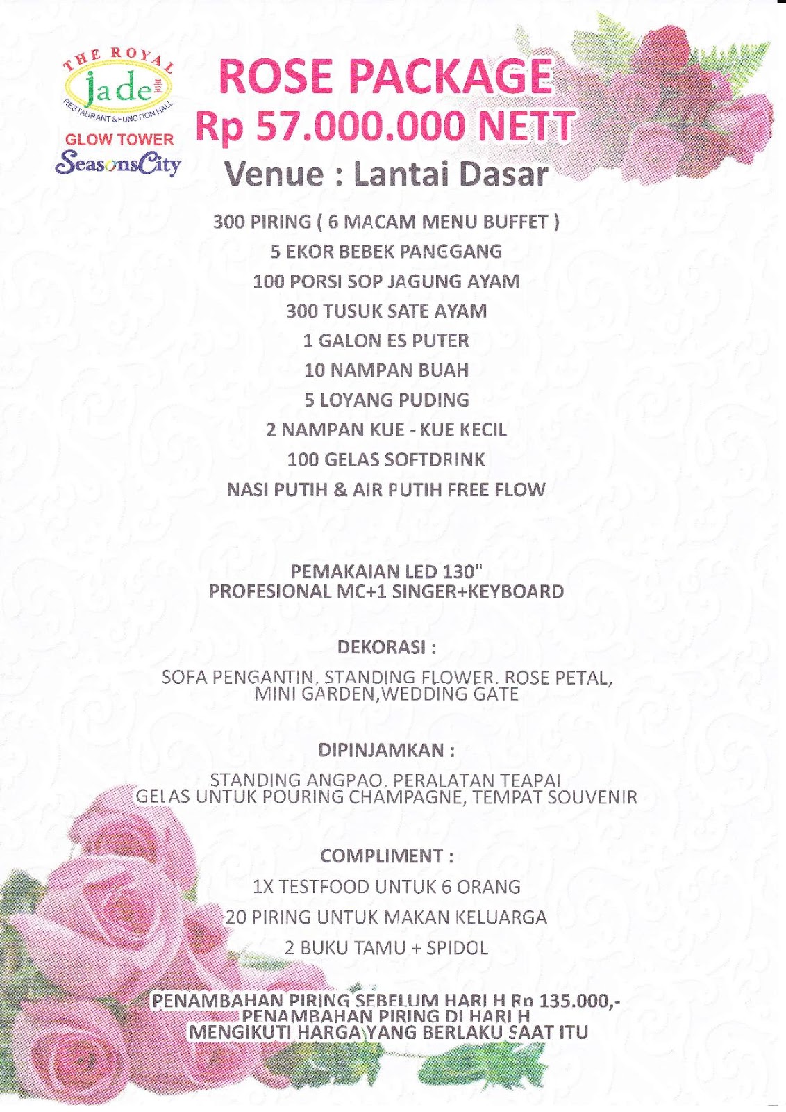 Daftar Wedding Venue Jakarta (Part 2)