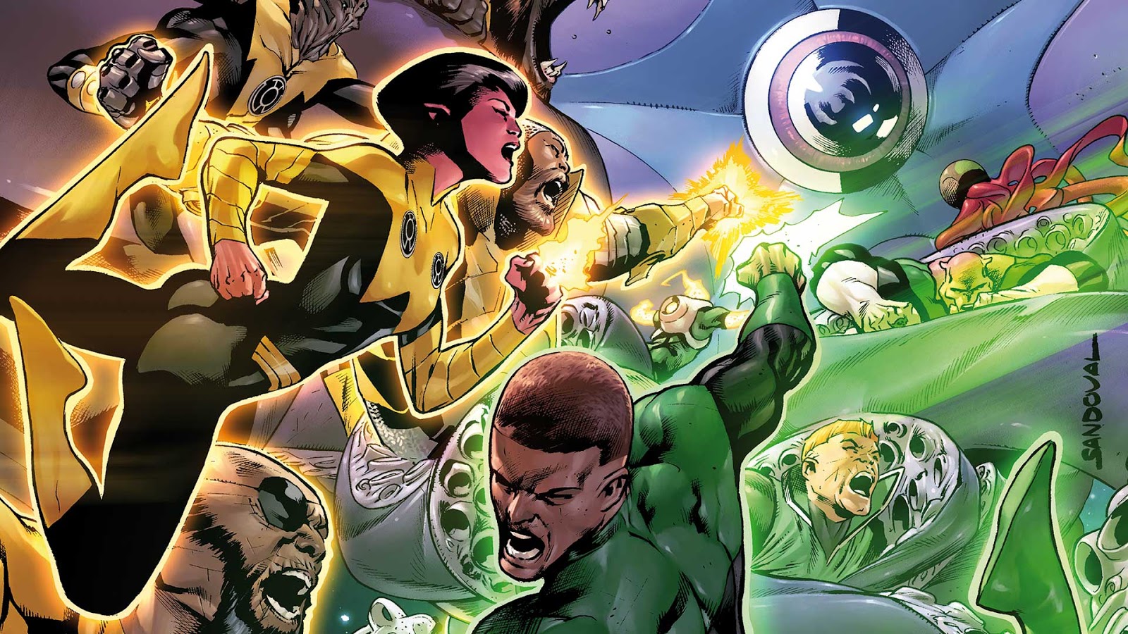 Weird Science DC Comics: PREVIEW: Hal Jordan and the Green Lantern Corps #9