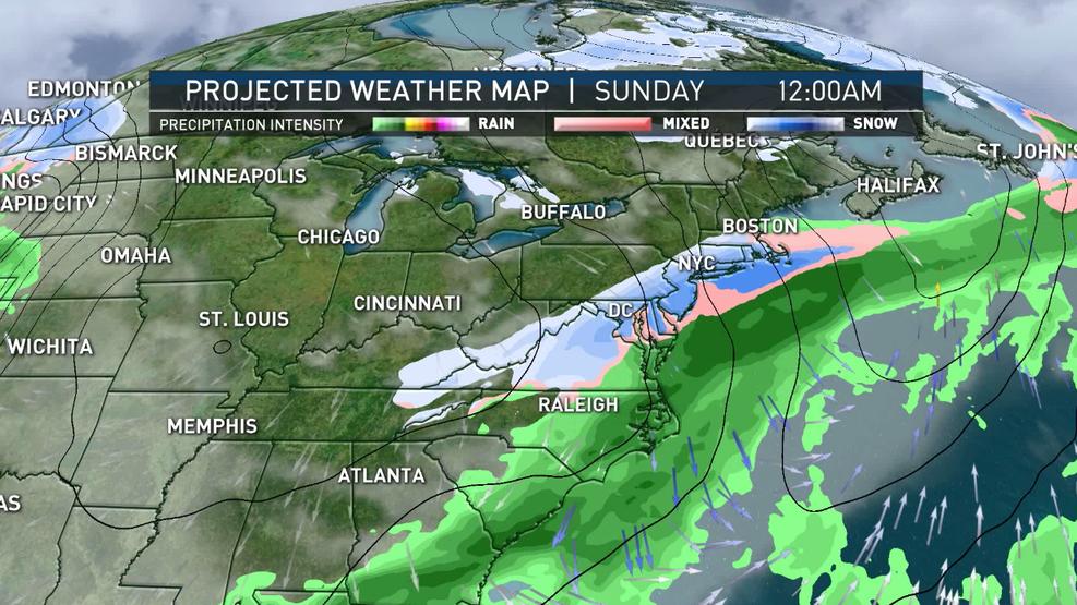 Greylock Snow Day: Snow Maps For Friday & Sunday