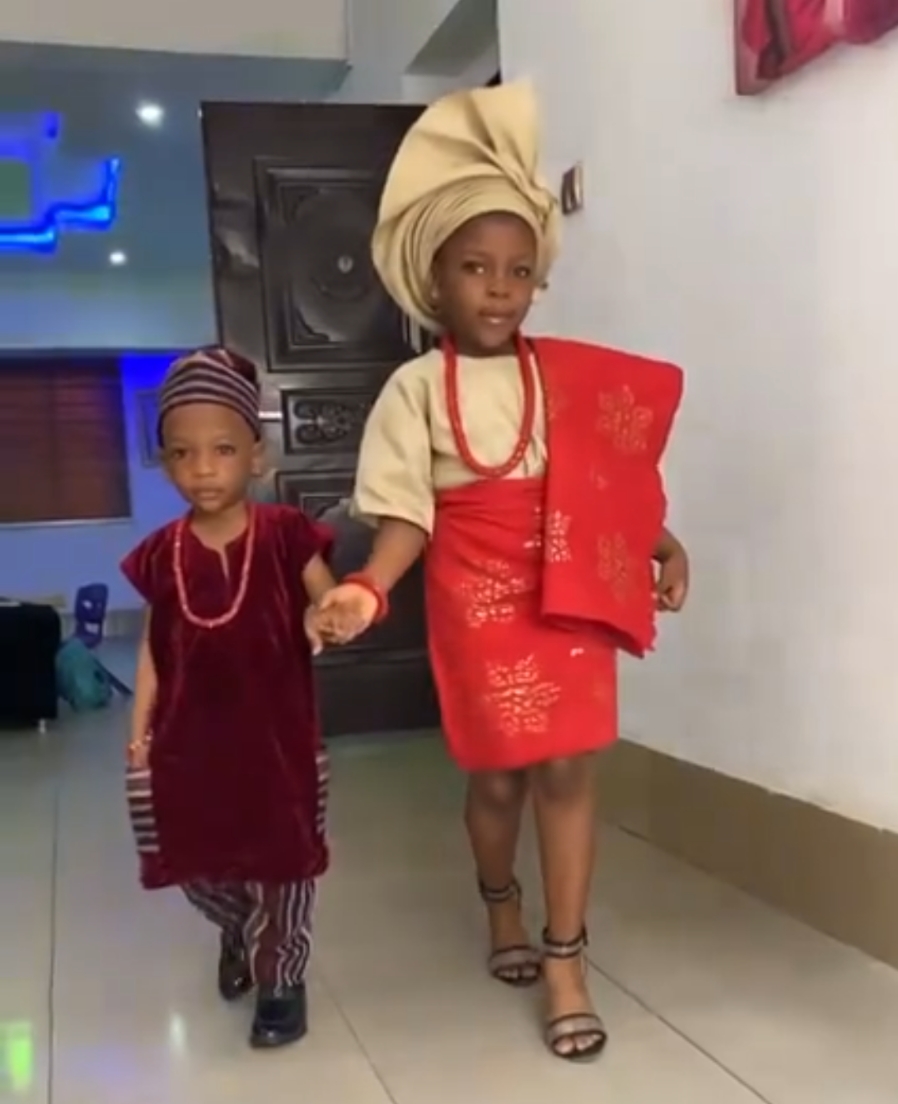 Pictures of Rotimi Salami Children