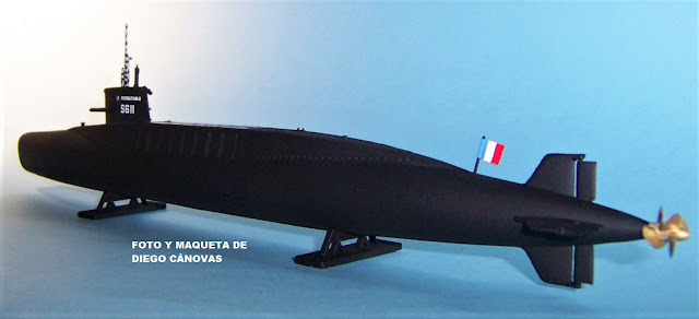 Maquetasdiego: ⚓️👉 SNLE LE REDOUTABLE S611 | SUBMARINO BALISTICO ...