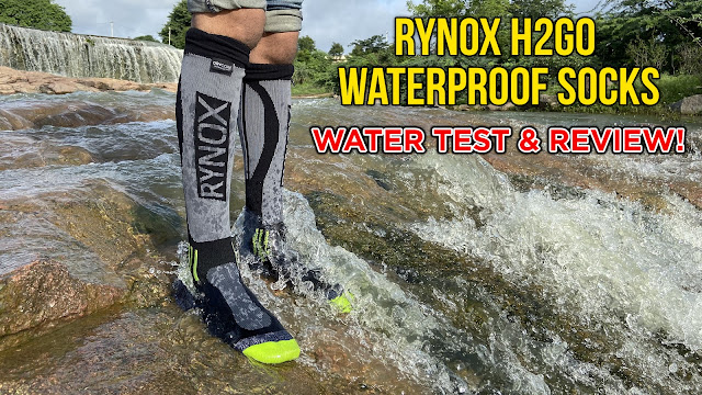 Rynox H2GO Waterproof Socks - Review and Water test — Hassan Elyas ...