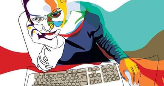 30 Karya Vector Wajah Unik dan Inspiratif | desainstudio | tutorial ...