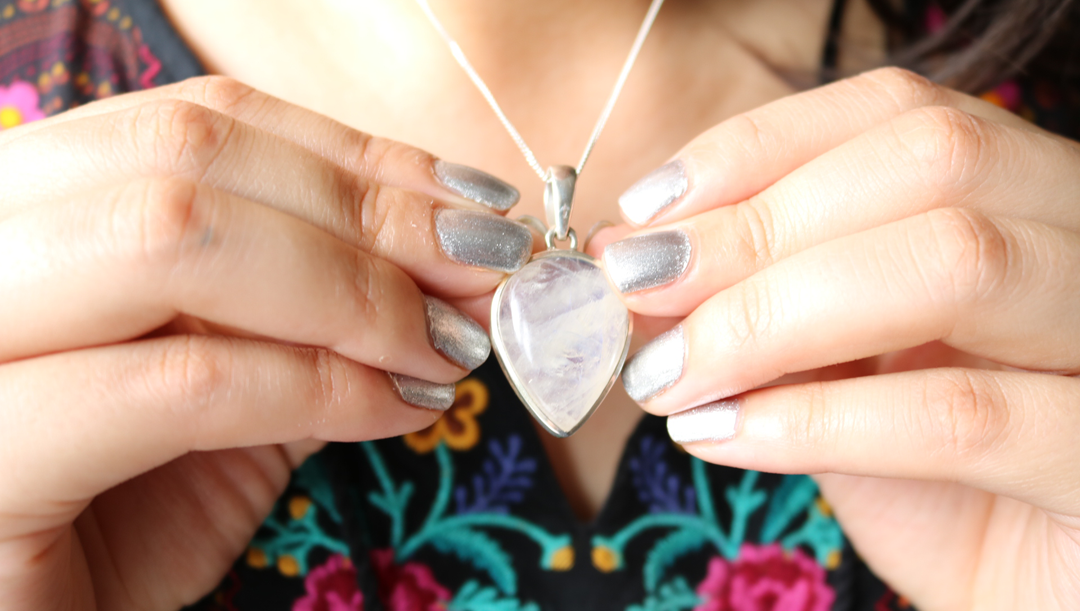 Sunday Style: Moonstone Magic Jewellery - Dropping Wisdom Pendant ...