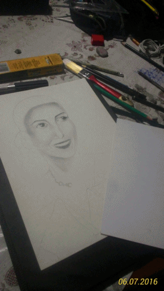 Artwork: Eva Perón A.K.A EVITA!