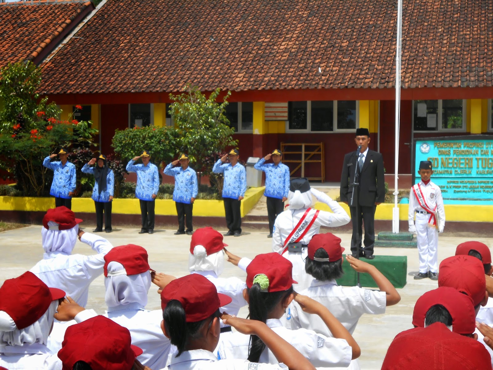 Lomba Tata Upacara Bendera (LTUB) Tingkat SD Se-Kabupaten Bogor (SDN ...