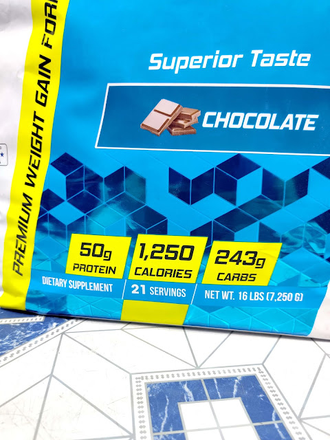 Muscle Rulz Gain Rulz Mass Gainer 16 lbs, 7.25 Kg - NCRFS