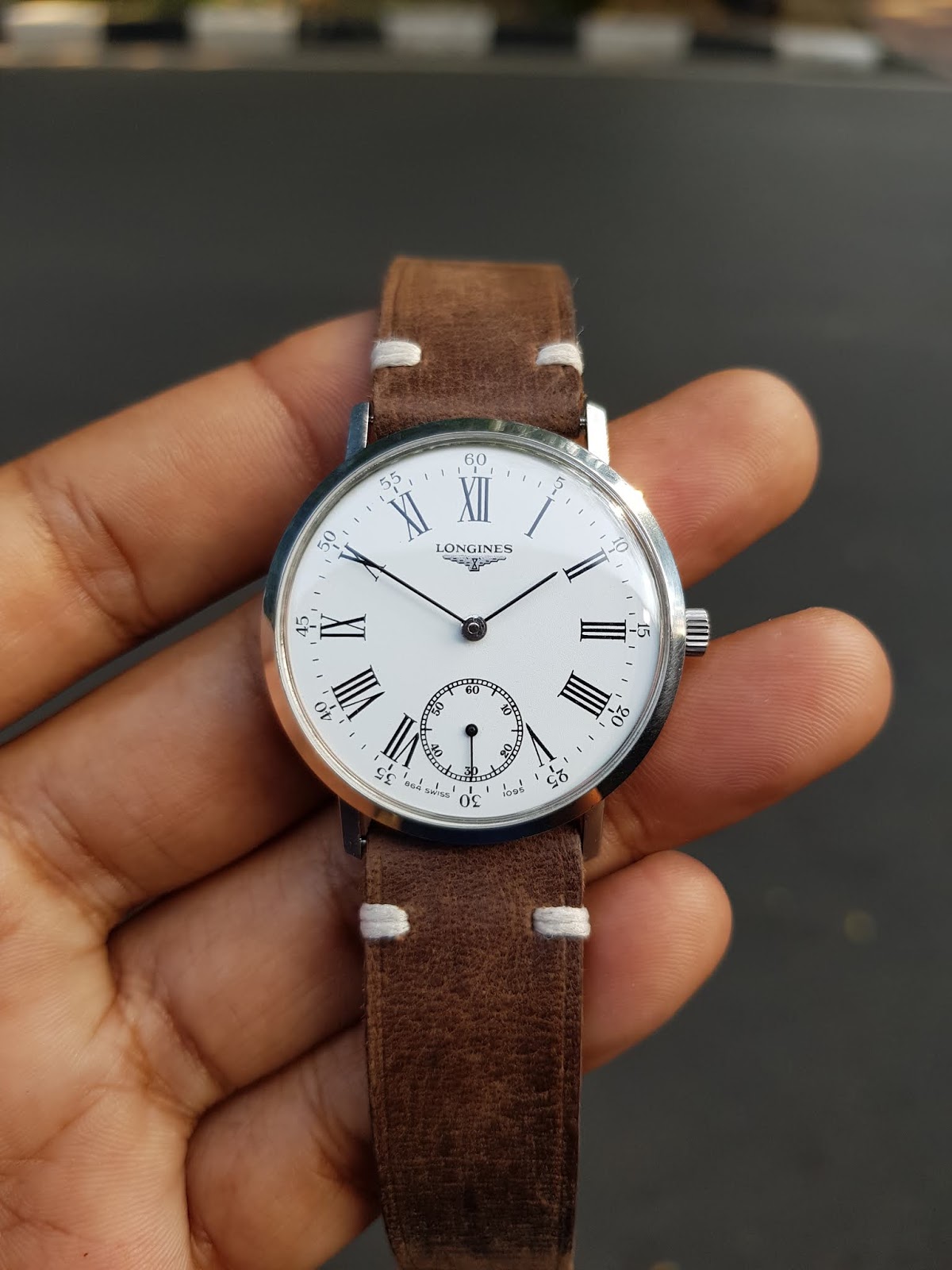 One Arloji: Longines Manual Wind Sub Second Ref'864 1095 Cal'6922 Sold