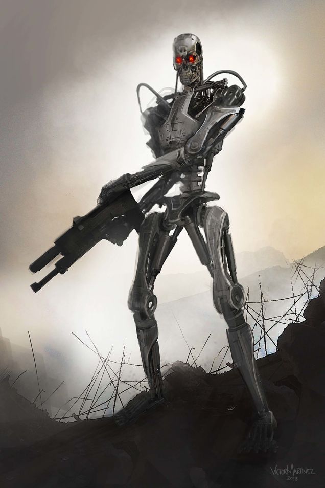 Check Out Killer TERMINATOR: GENISYS Concept Art by Victor Martinez ...