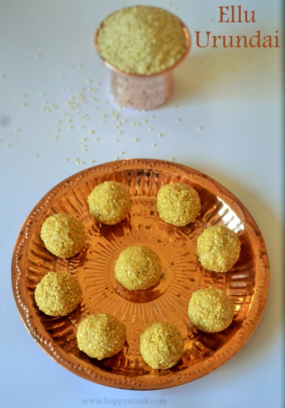 Ellu Mittai Recipe | Sesame Seed balls / Til Laddo / Ellu Urundai ...