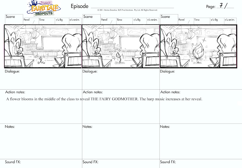 Story board work by Golden Street Animation: These are examples of the ...