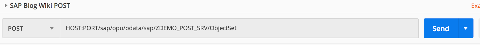 Sap Abap Central Gateway Odata Post Using Postman