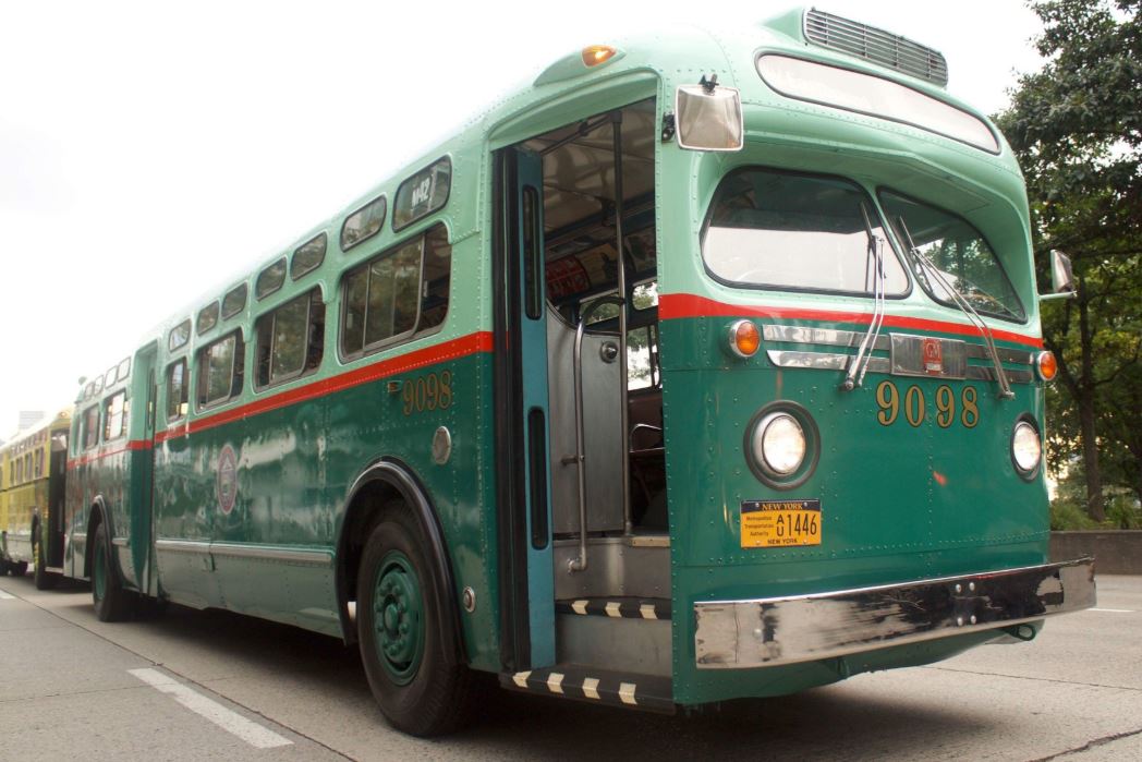 Just A Car Guy: New York had vintage buses from the 1950s and 60s on ...