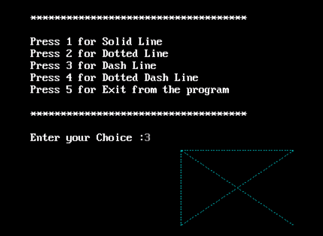 Draw All Types And Styles Of Lines Using DDA Algorithm In C Graphics ...
