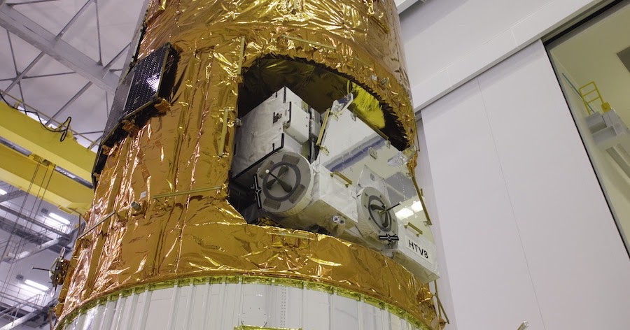 JAXA HTV-9 spacecraft carries science, technology to ISS