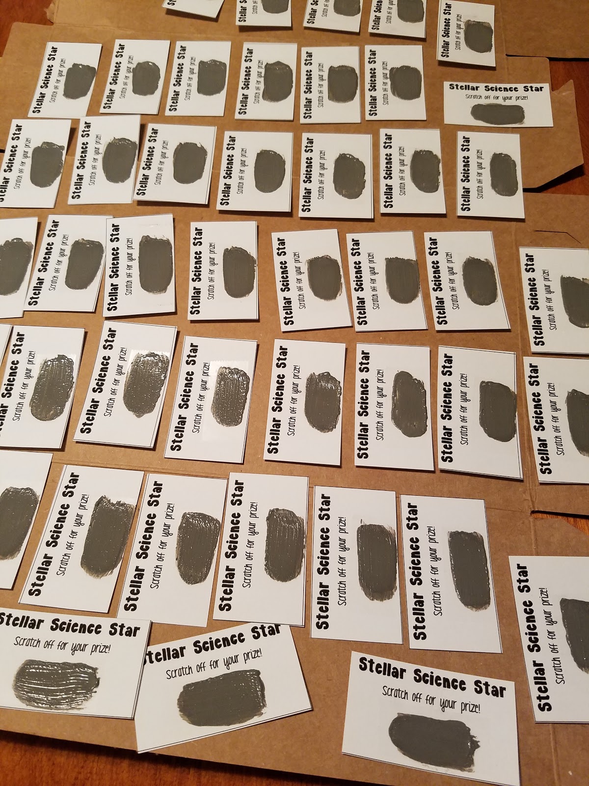 I Teach Science and...: Incentive Scratch-off Cards!!