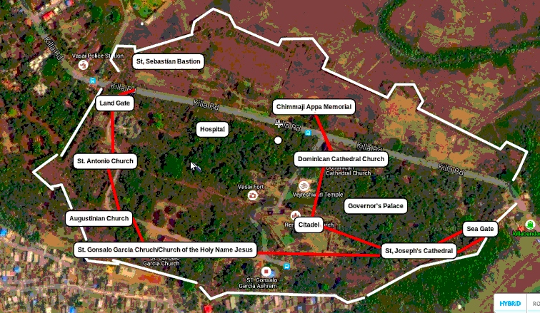 Time Travelling in Vasai - A short history of Bassein Fort