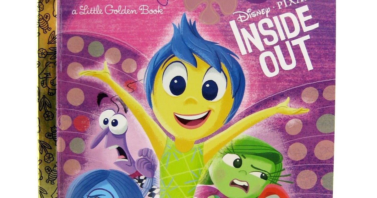Dan the Pixar Fan: Inside Out: Little Golden Book