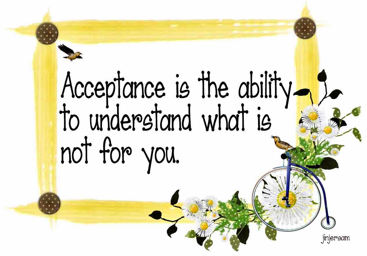 AVIS Viswanathan: Acceptance: the key to being free
