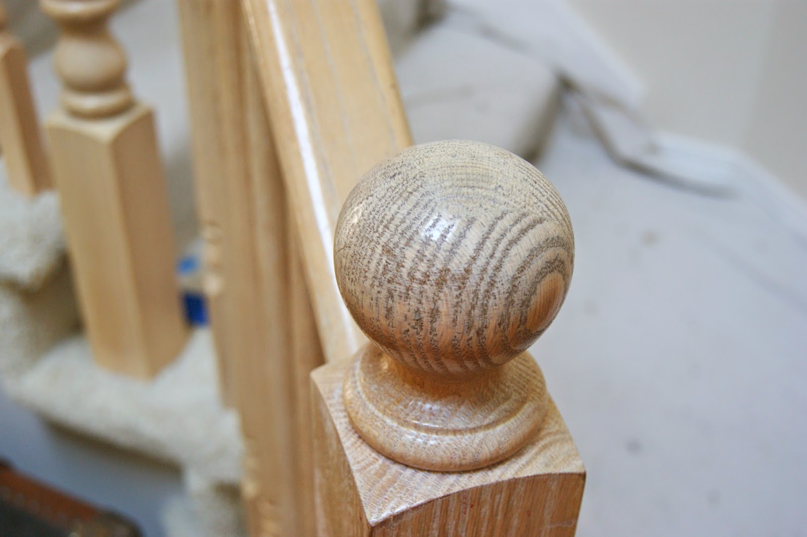 michelle paige blogs: Before and After of Painting a Banister